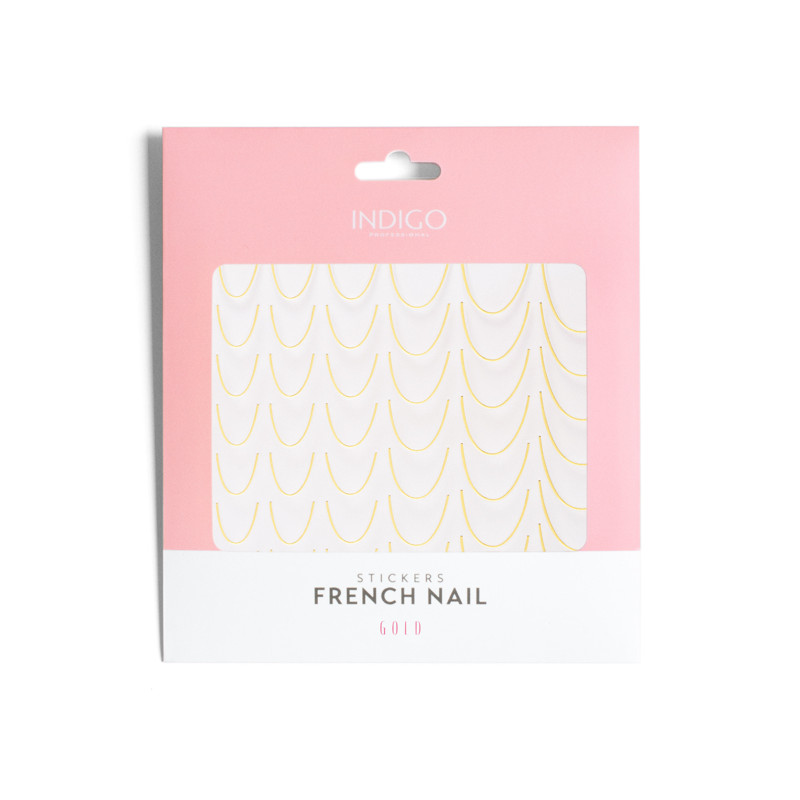 French Nail Stickers - Gold